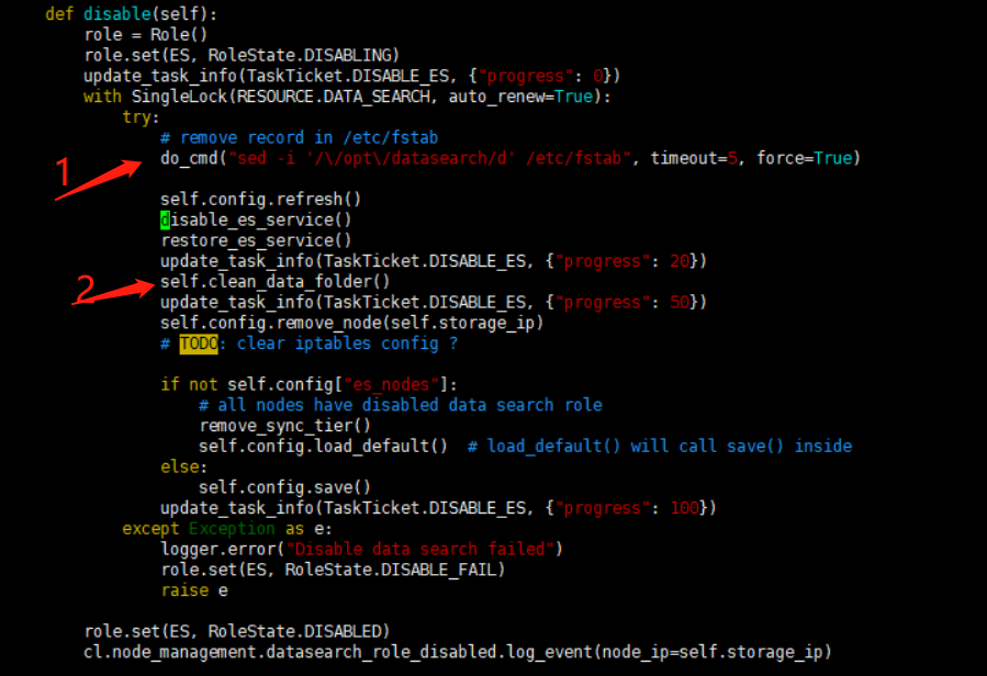 频繁启用and停用es服务,出现local Fstarget Failed With Result Dependency Transcendent