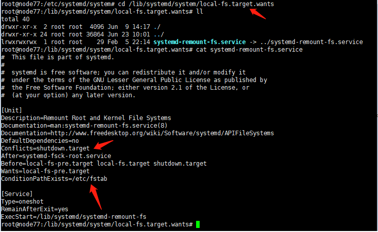 频繁启用&停用ES服务，出现local-fs.target failed with result dependency | Transcendent