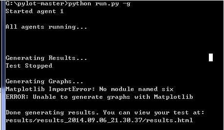 pylot安装与使用 | Transcendent