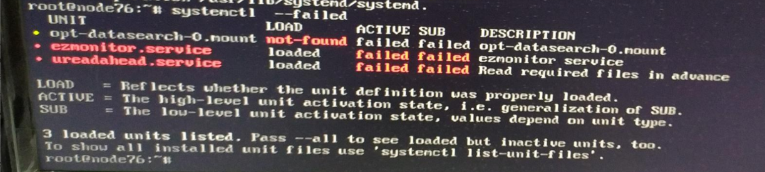 频繁启用and停用es服务,出现local Fstarget Failed With Result Dependency Transcendent